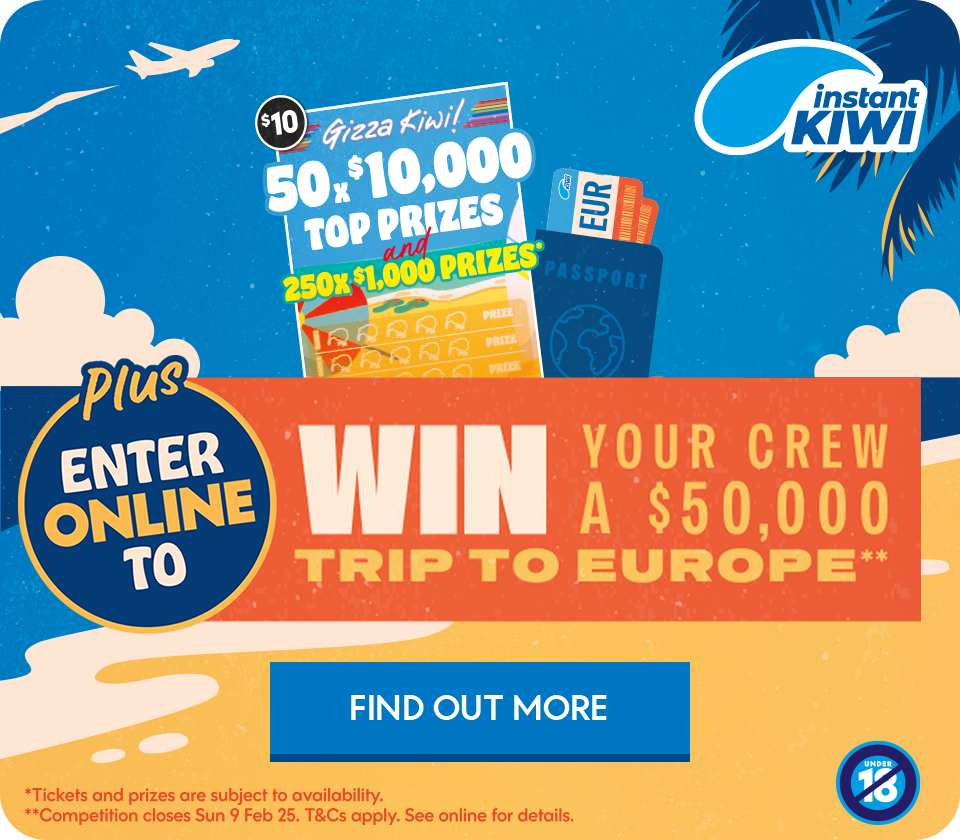 The Official Lotto NZ website