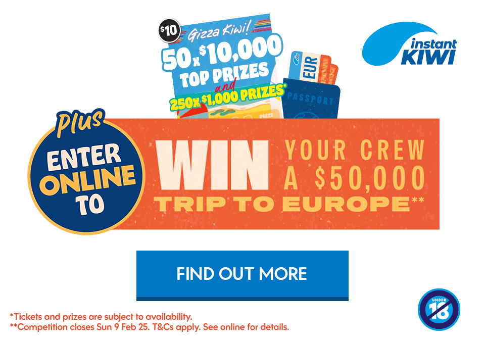 The Official Lotto NZ website