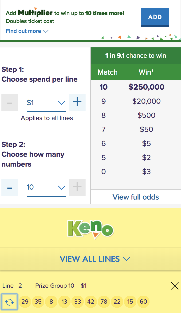The Official Lotto NZ website